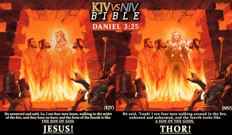 Daniel 3:25 And “The Son Of God” In The KJV | King James Bible History
